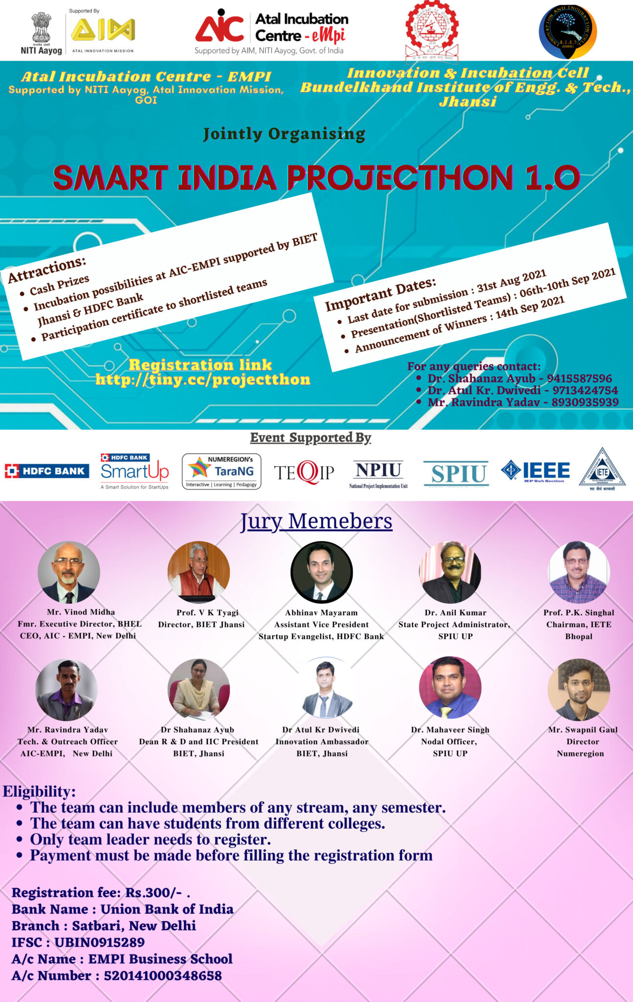 Smart India Projecthon 1.O